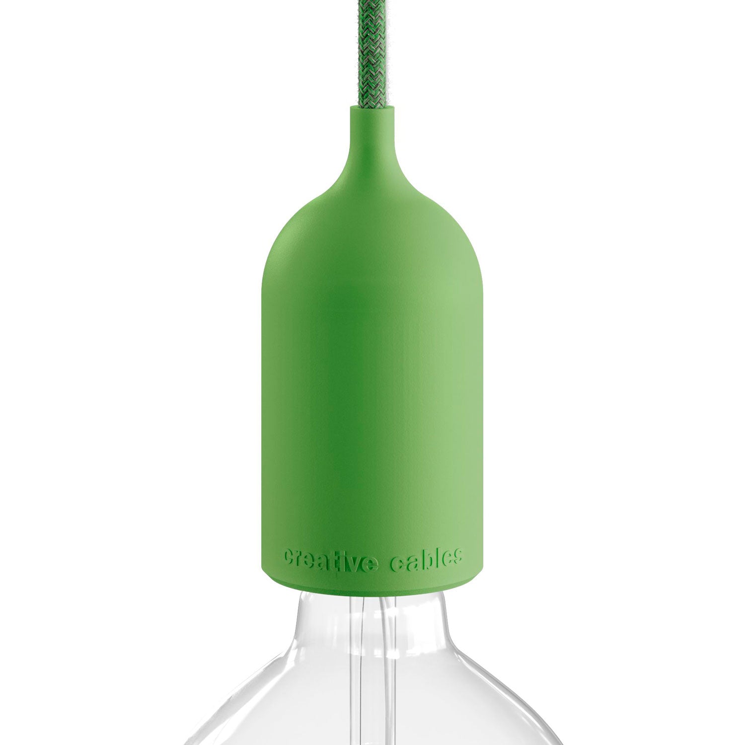 EIVA PASTEL, E26 outdoor silicone socket kit – Soft Green – Creative Cables