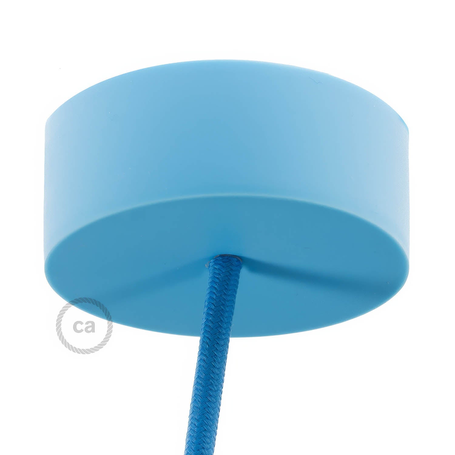 Cylindrical silicone ceiling canopy kit - Blue – Creative Cables