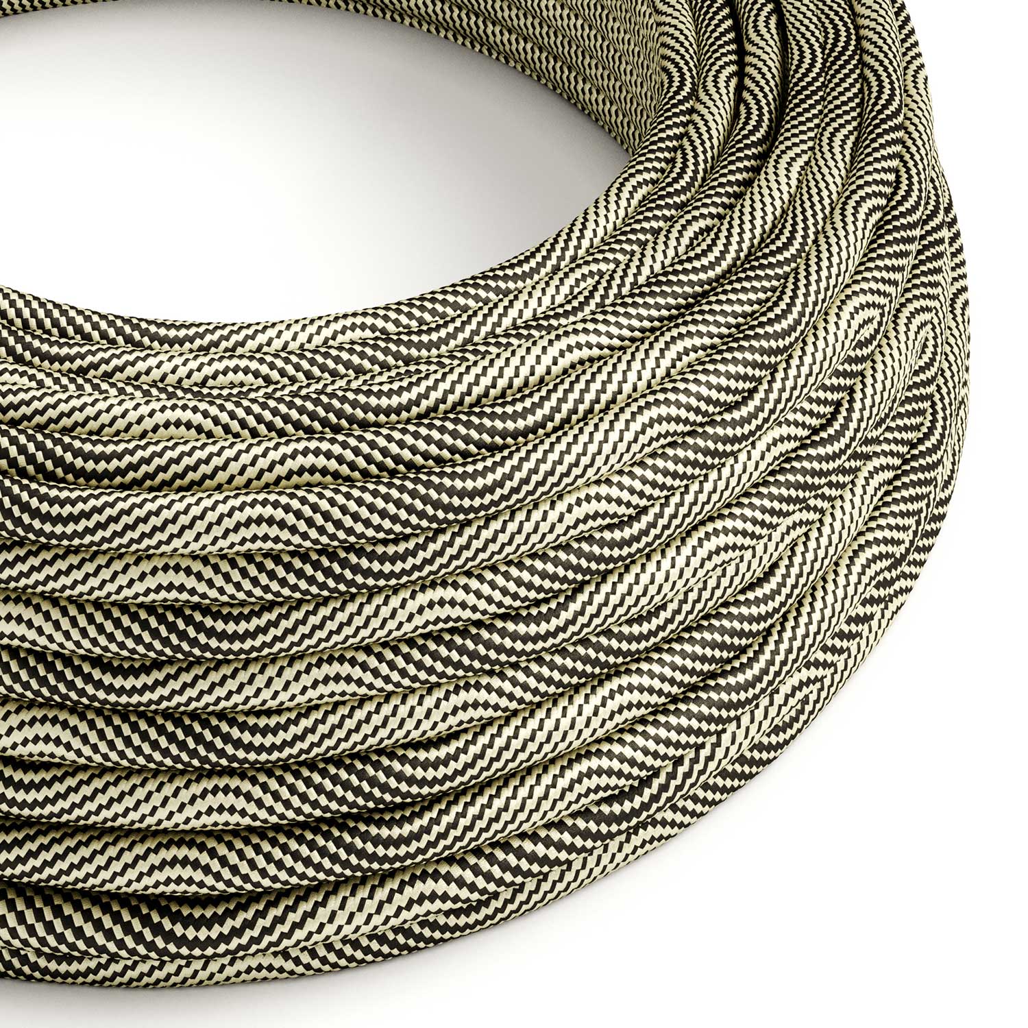 Round Electric Vertigo HD Cable covered by Optical Black and Gold ...